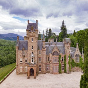 Ardross Castle low level aerial image by Aaron Sneddon DJI_A00438_C050 ...